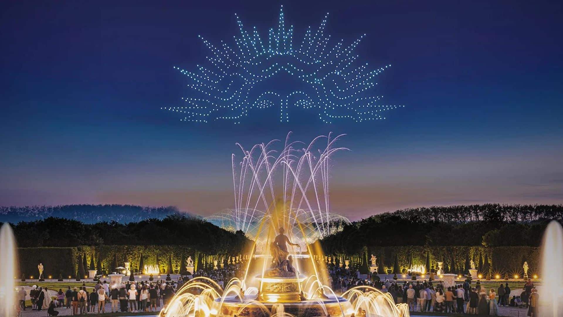 The Magic of Drones: the Château de Versailles unveils a unique show ...