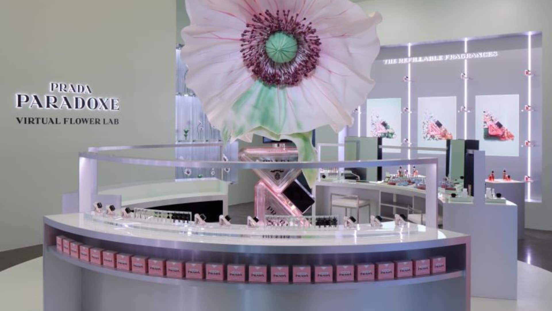 Prada Beauty Paradoxe Virtual Flower Lab in New York: a unique sensory ...
