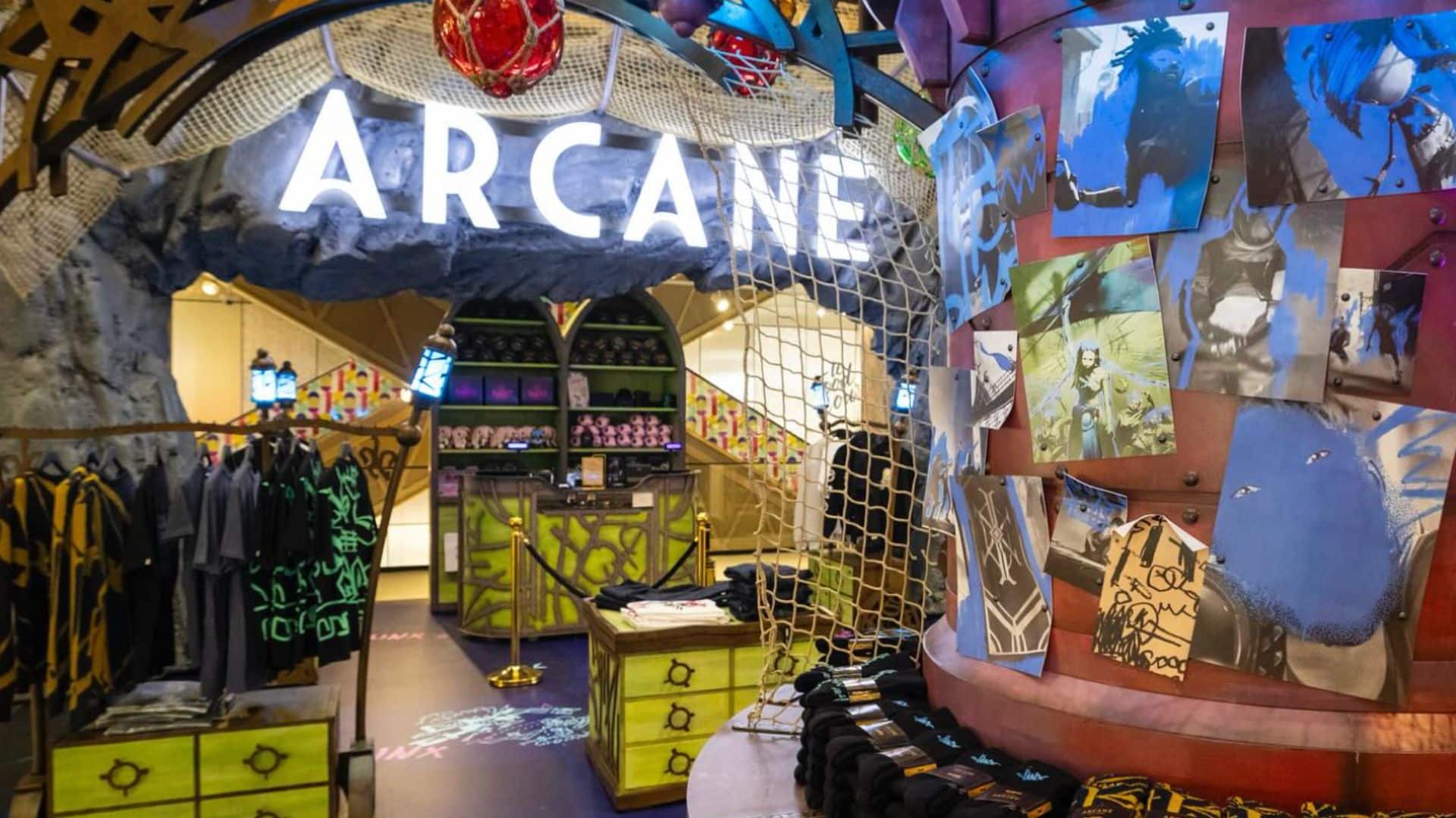 Arcane invades Galeries Lafayette Champs-Élysées