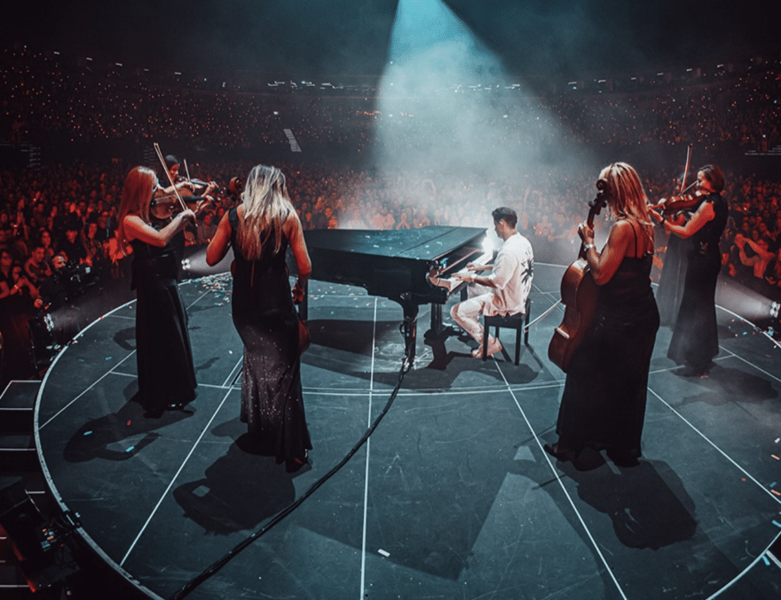 Kygo concert at the Accor Arena in Paris