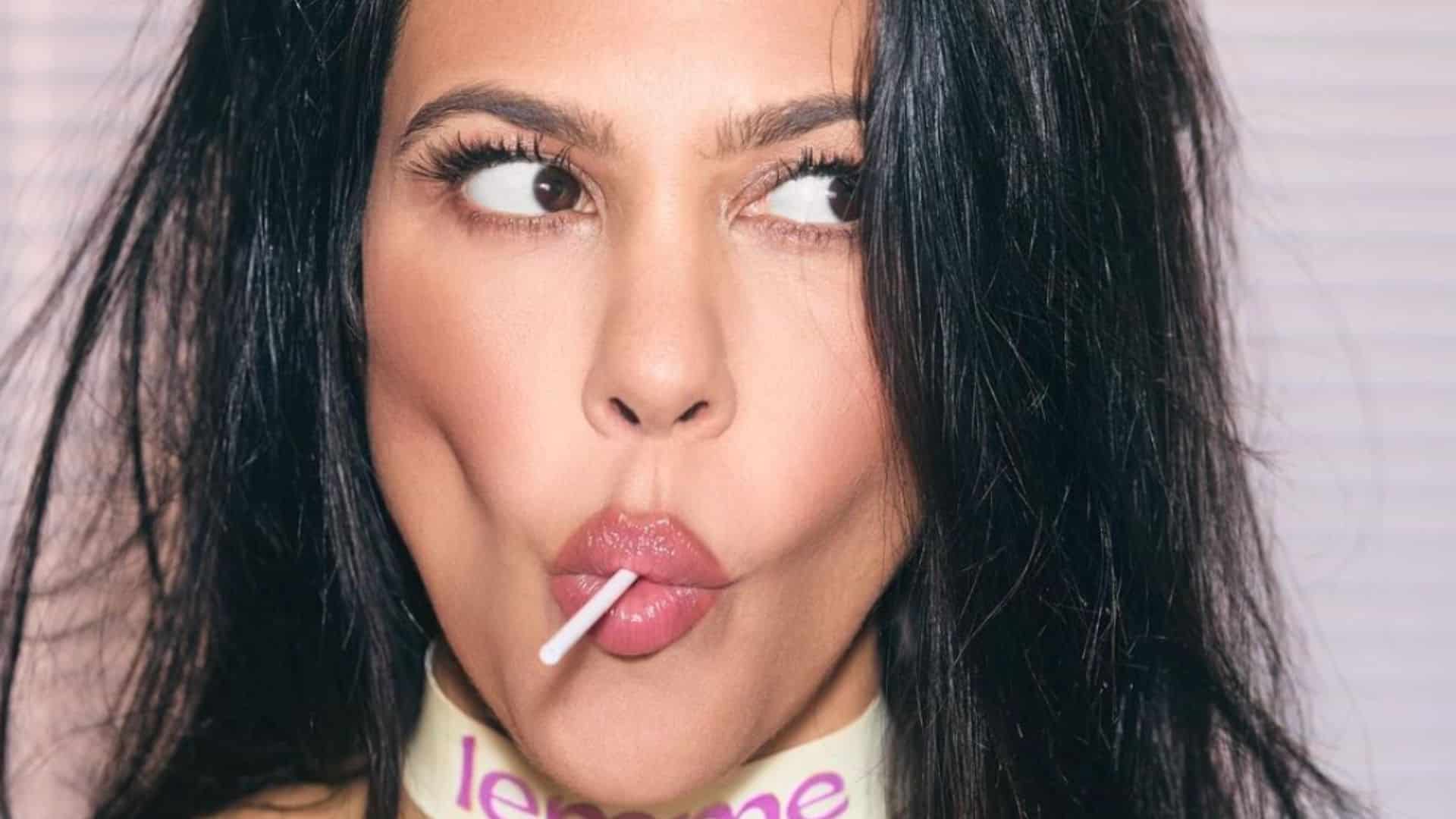 Kourtney Kardashian lance "Lemme Grow"