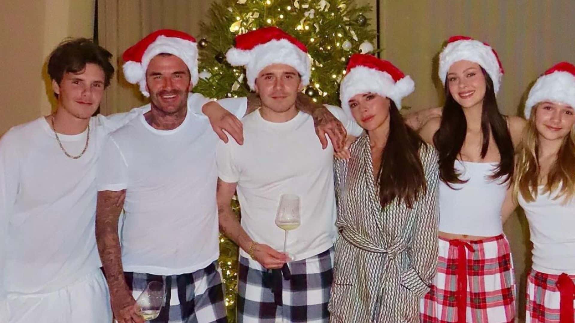 Christmas with the Beckhams: between tradition and family glamour