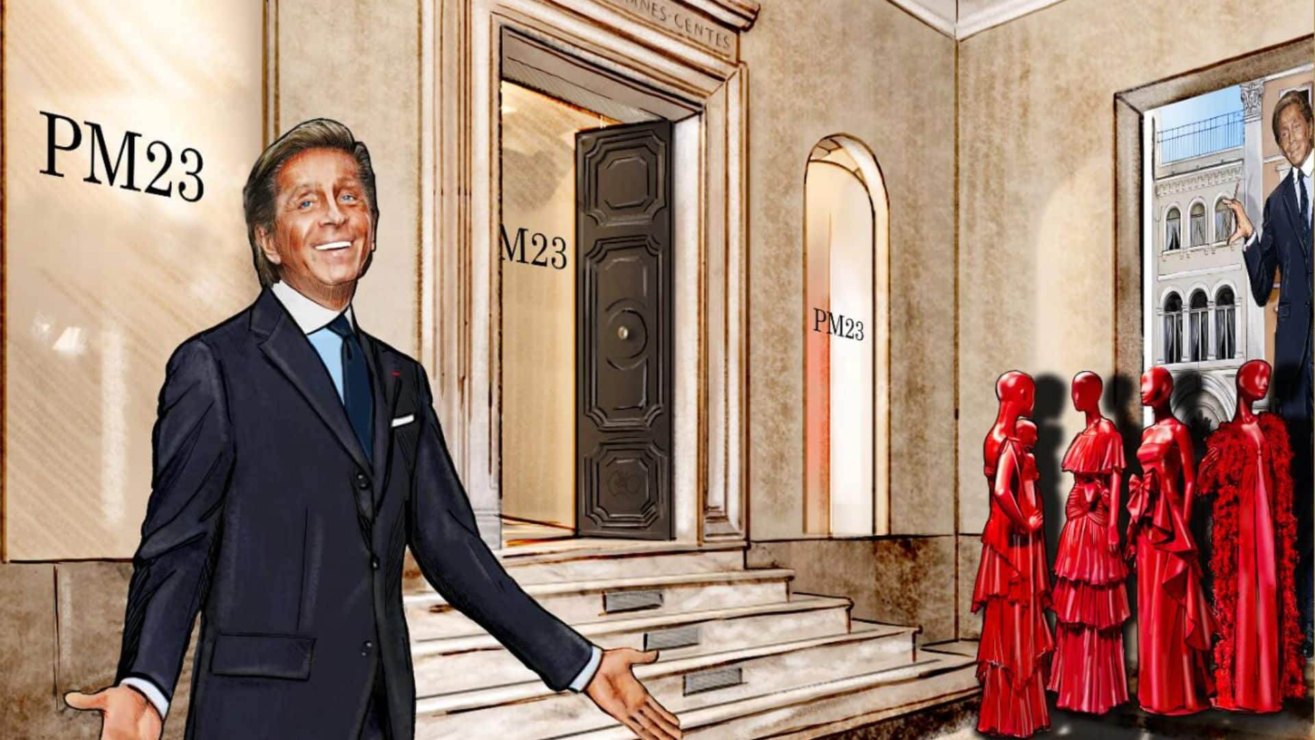 Valentino opens PM23, a new cultural space in Rome