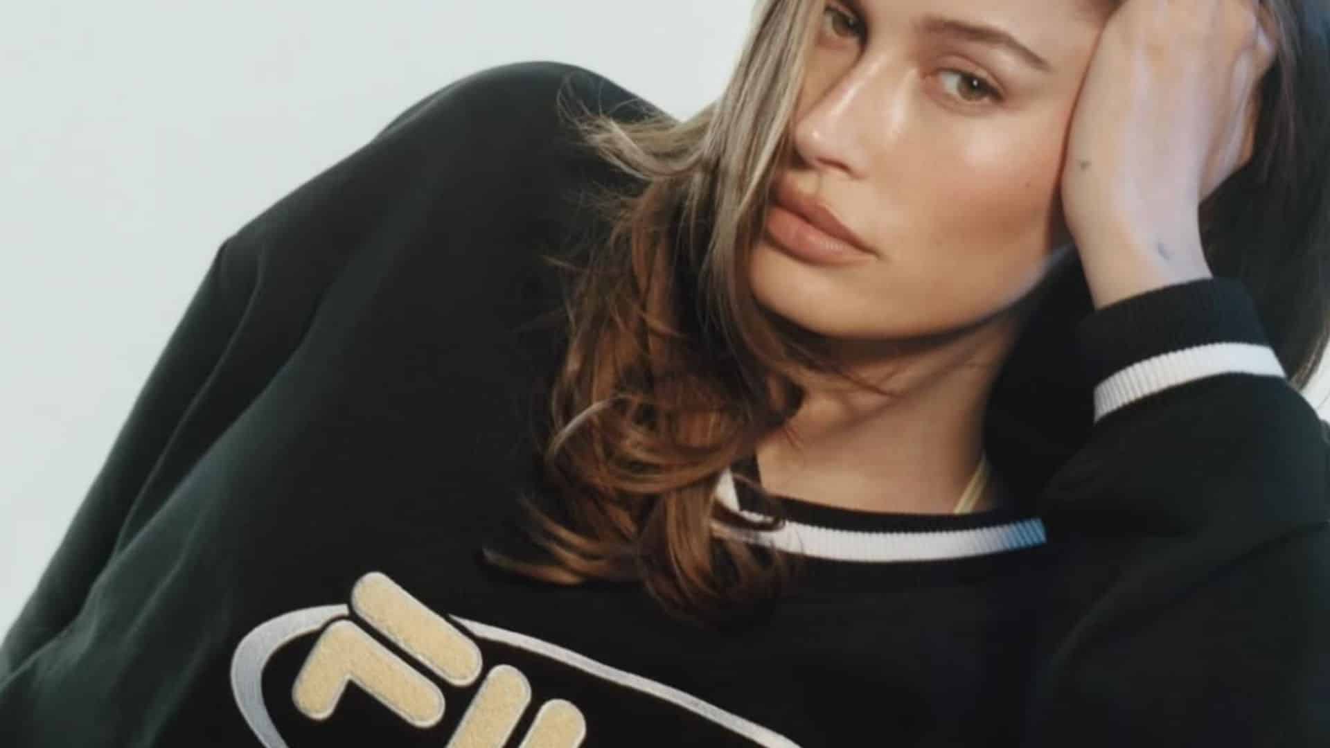 Hailey Bieber and FILA: a new collab