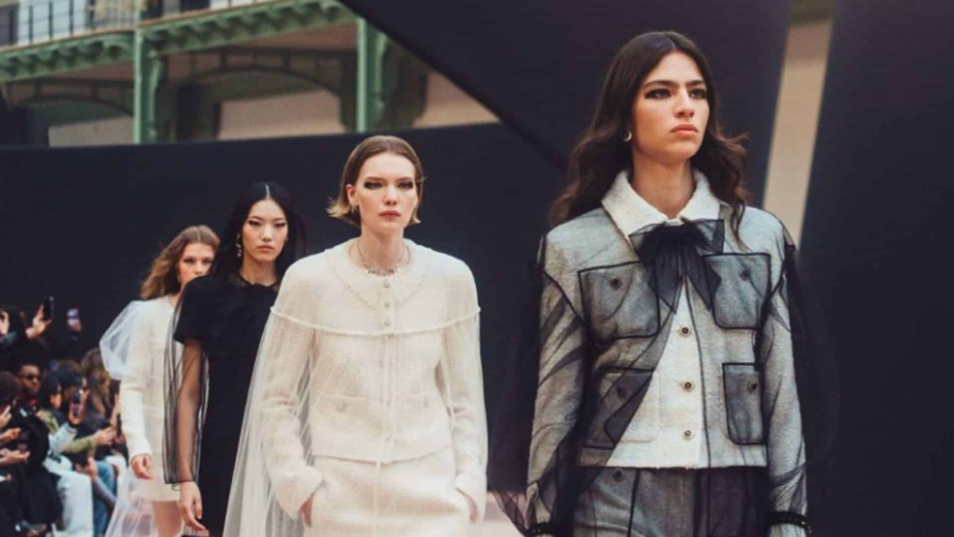 Chanel surprend avec un jeu de proportions audacieux