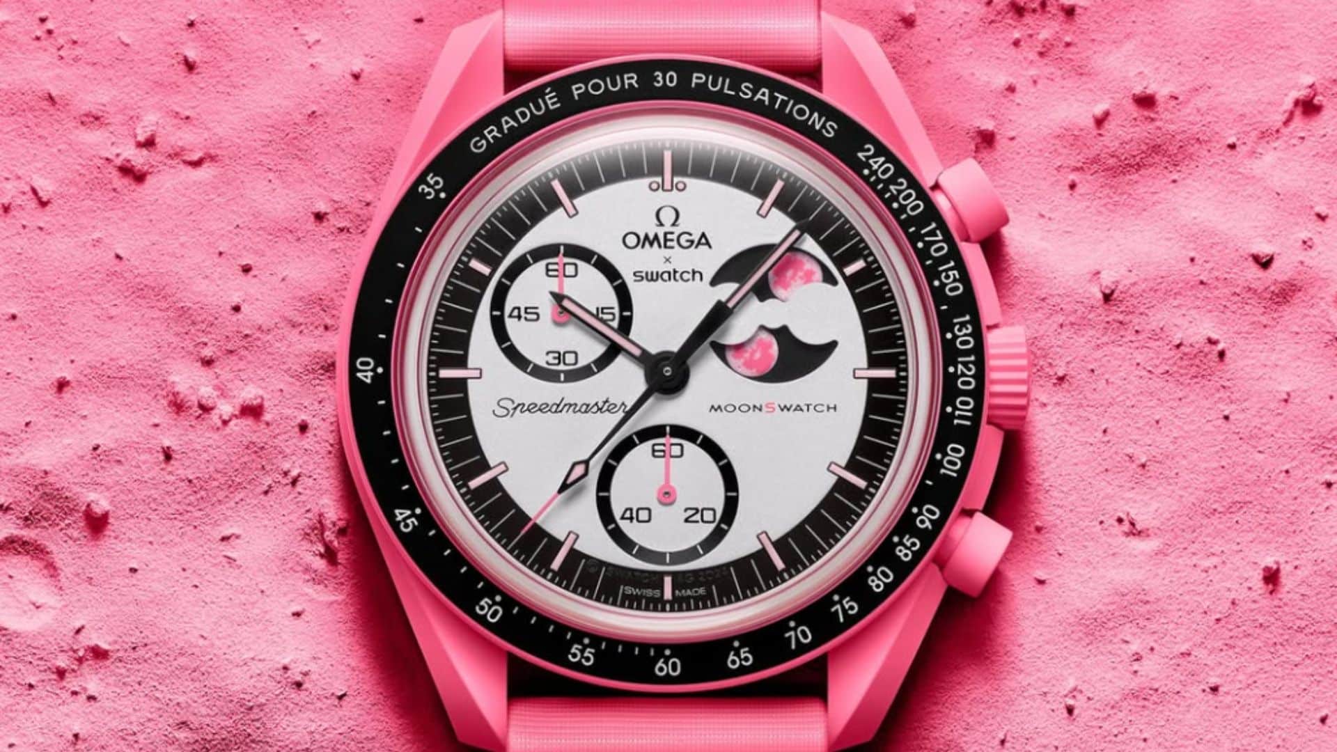 Swatch dévoile une montre céleste hors du commun