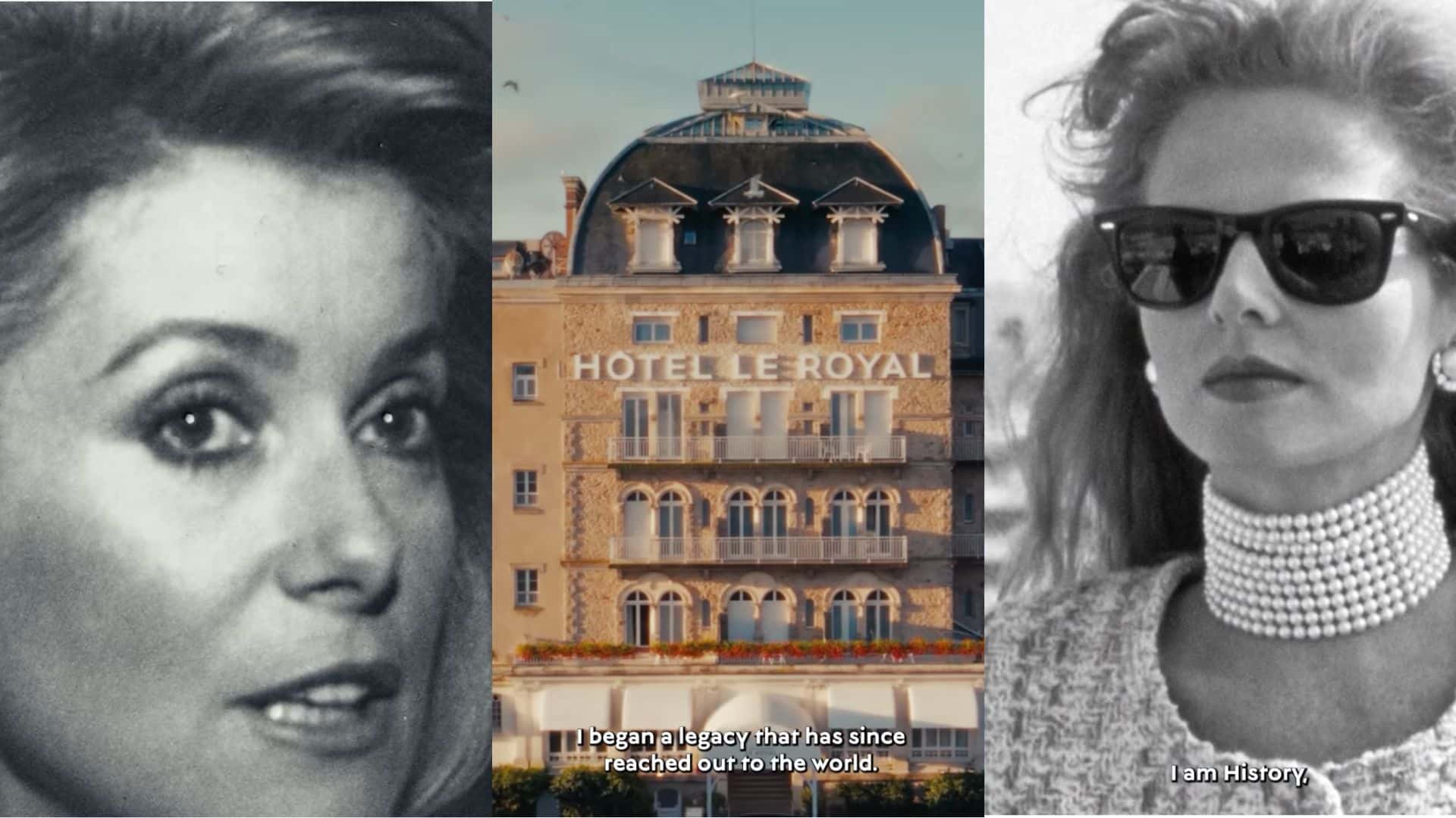 Eva Green alongside the Barrière group for their new campaign