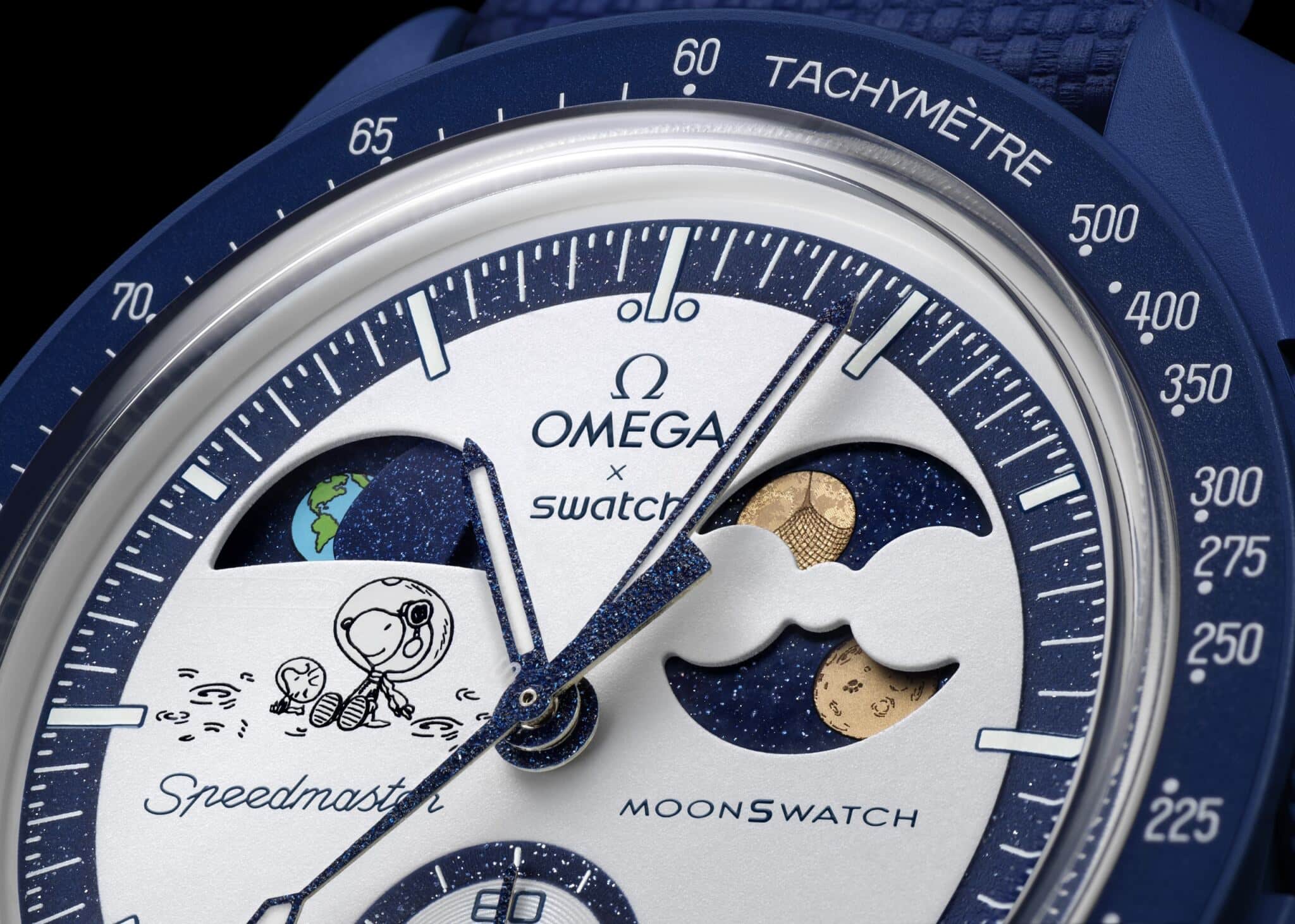 Omega x Swatch dévoile la Mission to Earthphase – Moonshine Gold