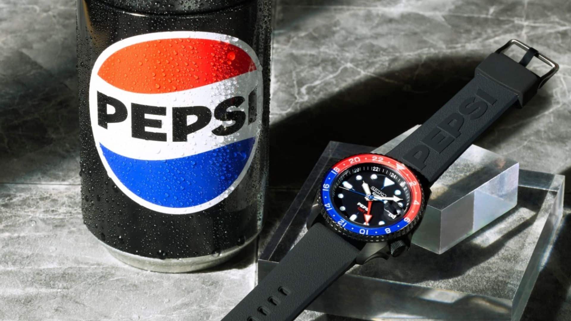 Seiko x Pepsi: a watchmaking collaboration in Paris