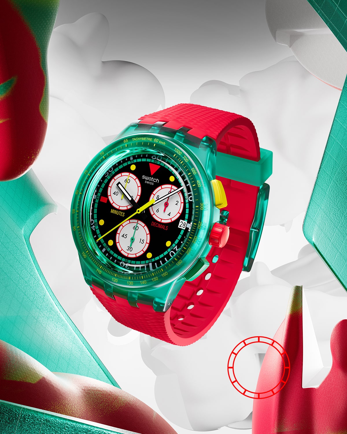Swatch NEON 2025: the reissue that electrifies Paris