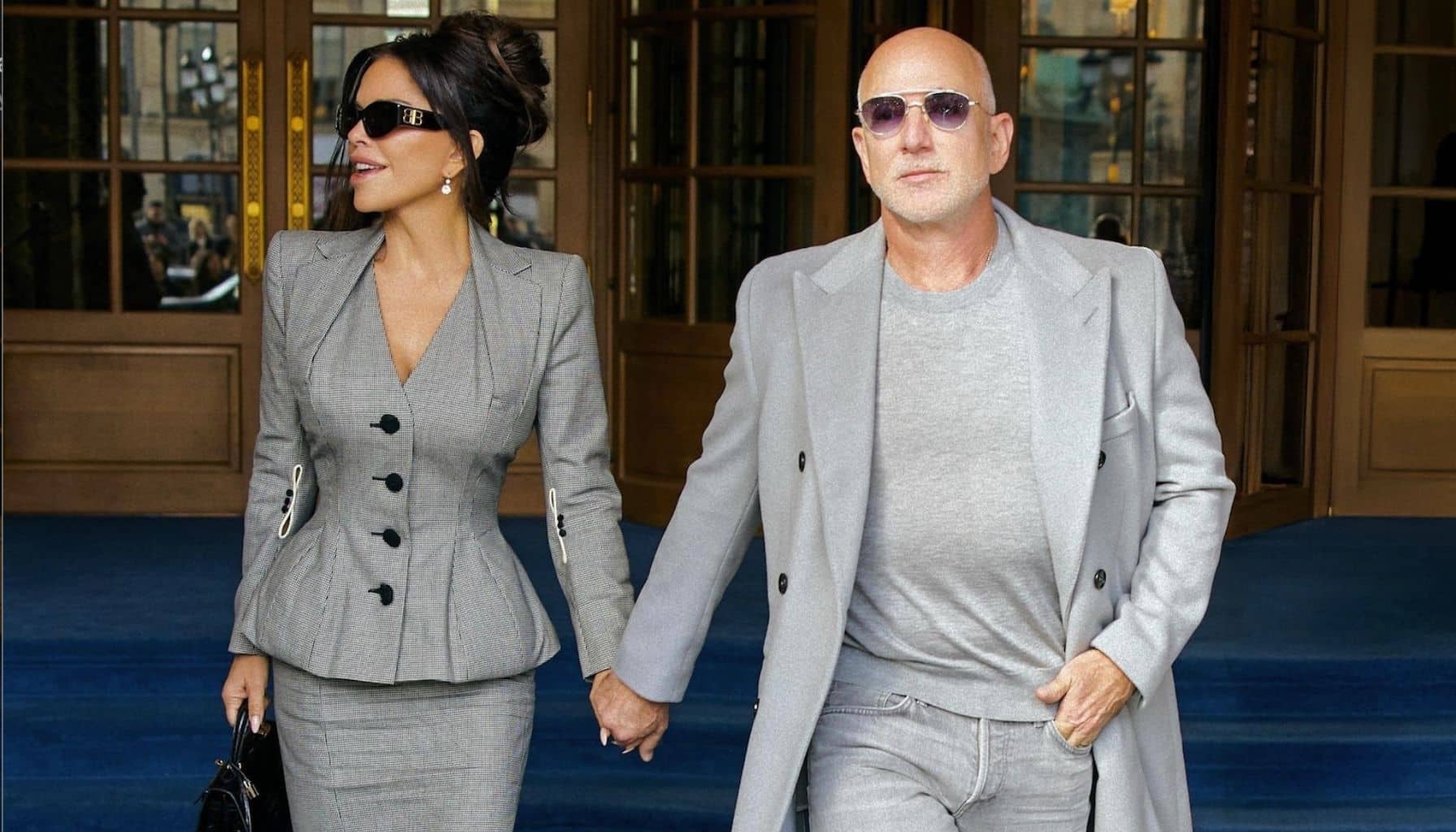 Jeff Bezos et Lauren Sánchez : le duo très remarqué de la Fashion Week de Paris 2025