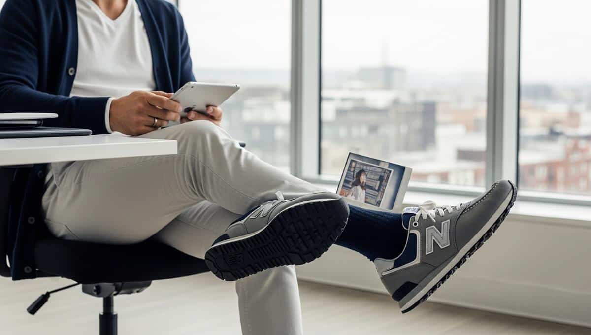 New Balance lance une mocassin-basket 2-en-1: élégance au bureau et ...