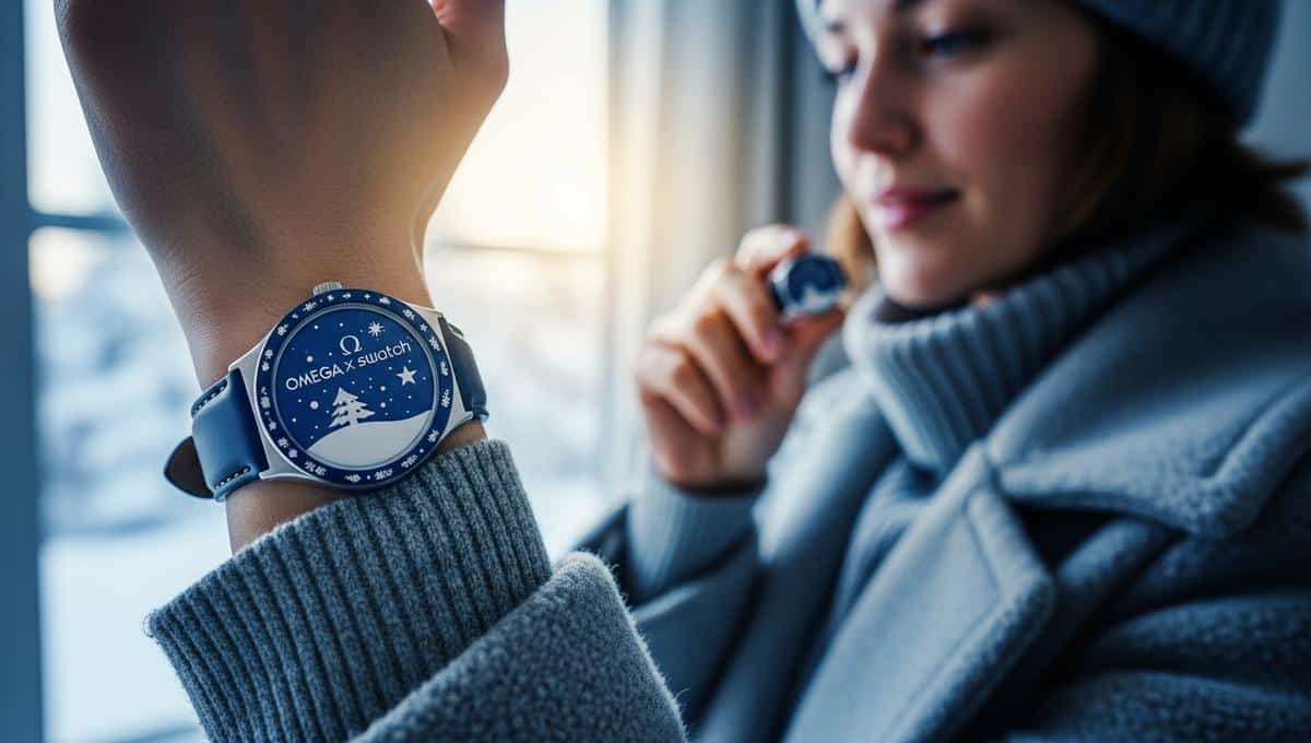 Omega x Swatch MoonSwatch Cold Moon: the 385-euro edition with a ...