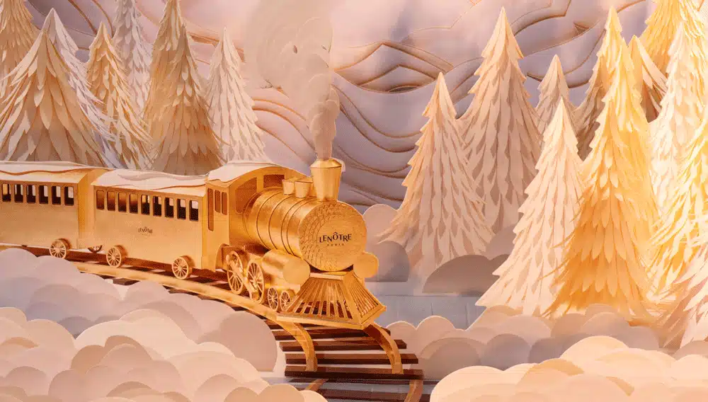 Top Christmas logs from the best Parisian pastry chefs in 2025 (continued)