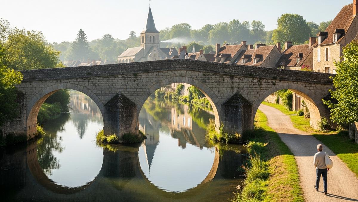 Medieval village less than 2 hours from Orléans: surrounded by water ...