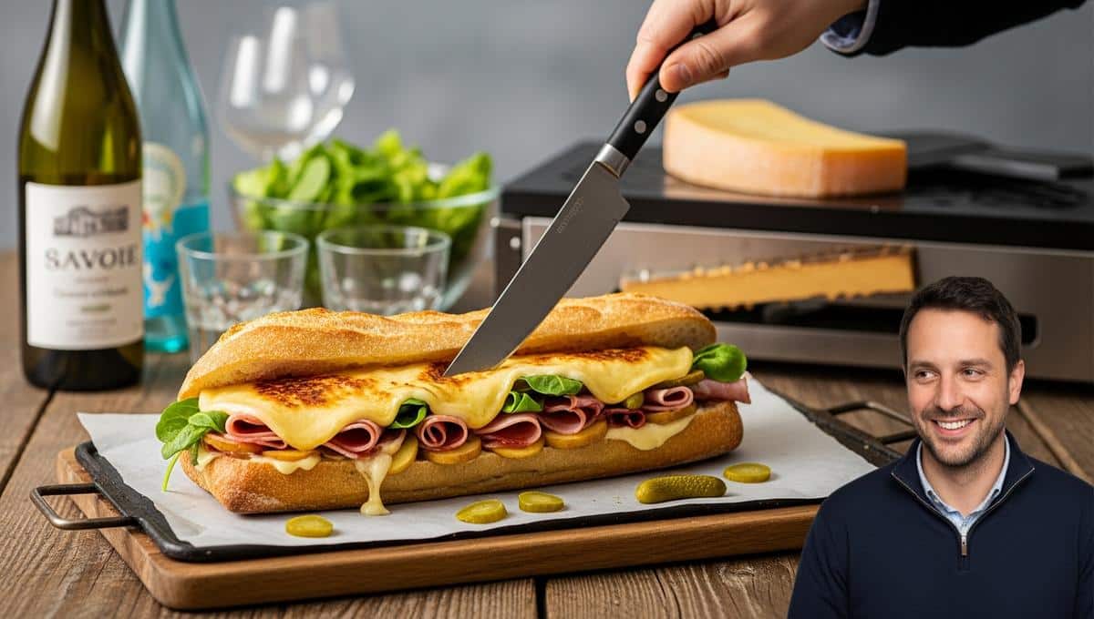 Raclette sandwich: the super-simple recipe to prepare directly in a ...