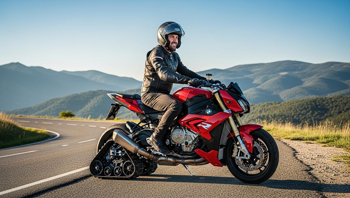 BMW M 1000 R Quad: 210 hp, not approved for the B license in France