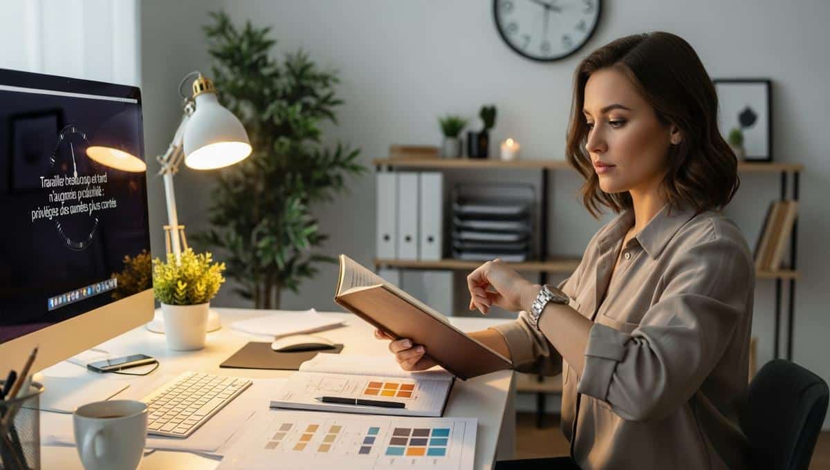 Travailler beaucoup et tard n’augmente pas votre productivité ...