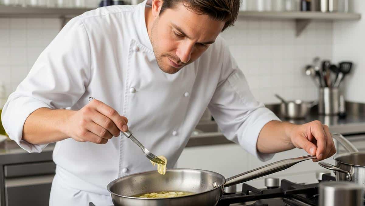Chef Florian Barbarot révèle son astuce du chef pour ne plus brûler l ...