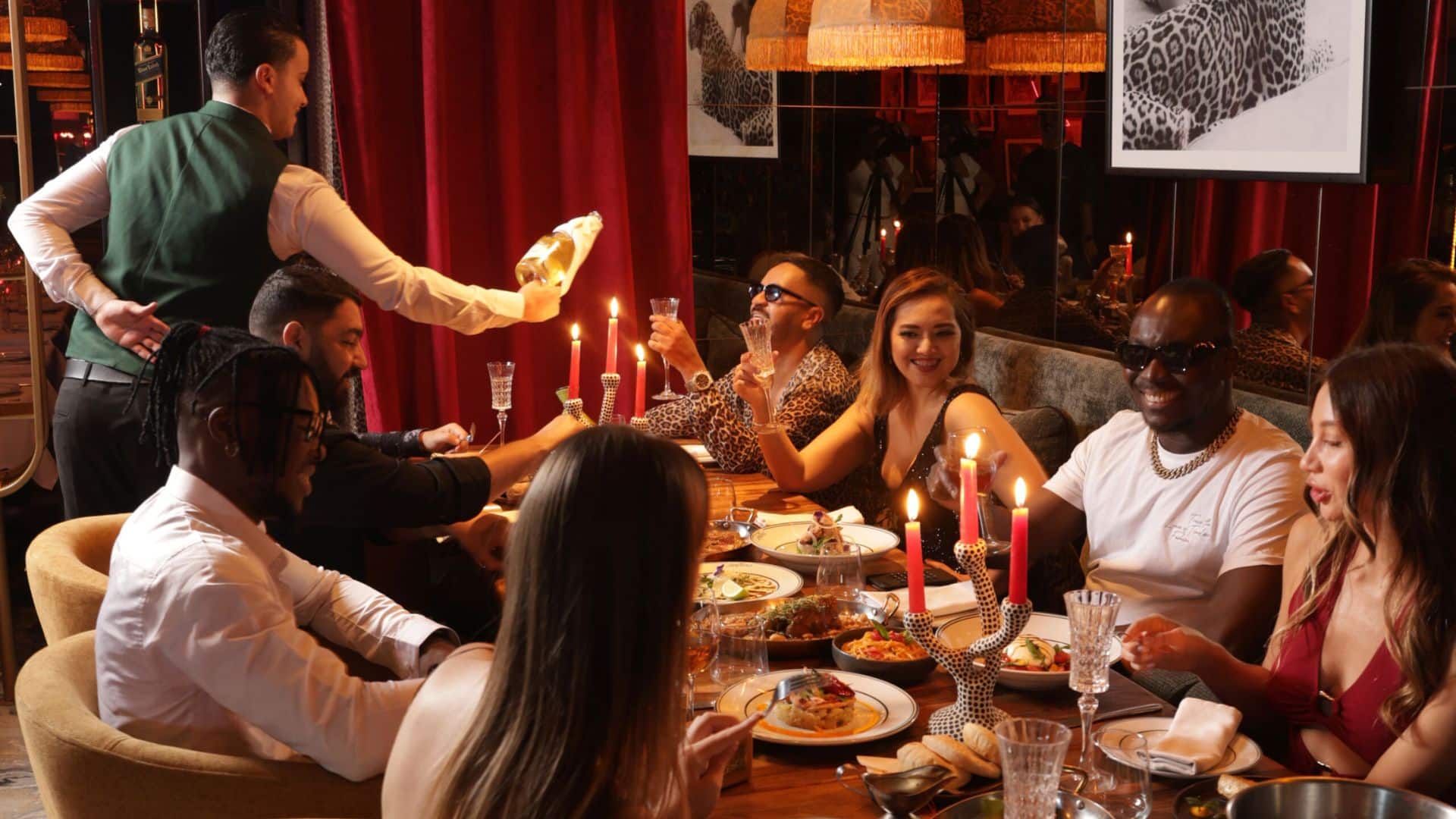 Le Léopard festive restaurant: one of Marrakech's most vibrant evenings ...