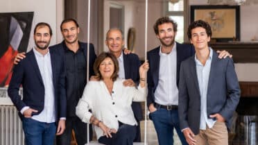 The famous Kretz family from the Netflix series "l'Agence" moves from ...
