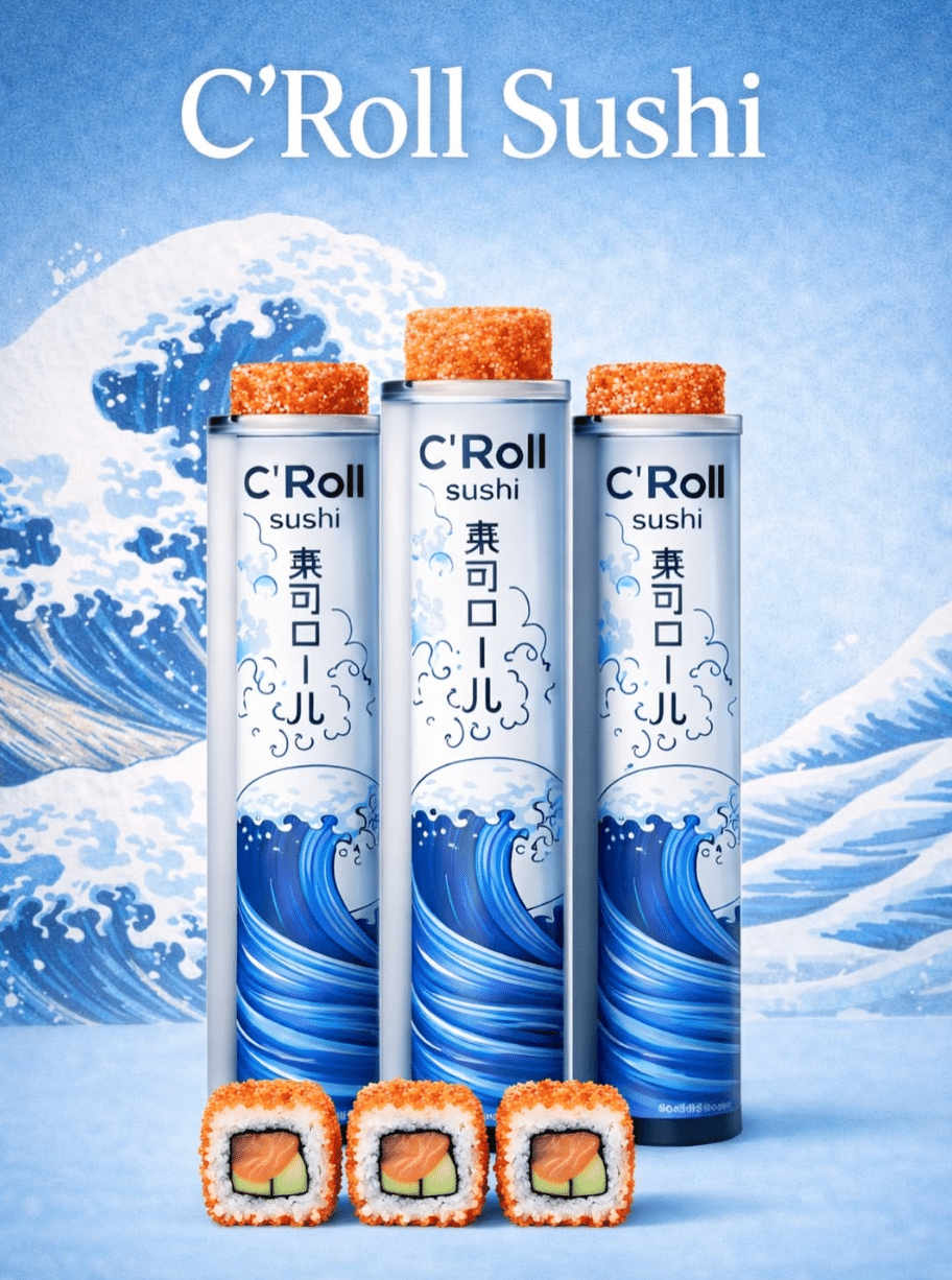 C’Roll Sushi : le sushi en tube, une nouvelle expérience japonaise qui ...