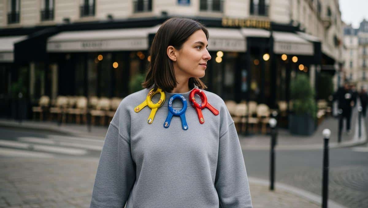 This gray sweater hides a detail no one saw coming, and stylish girls ...