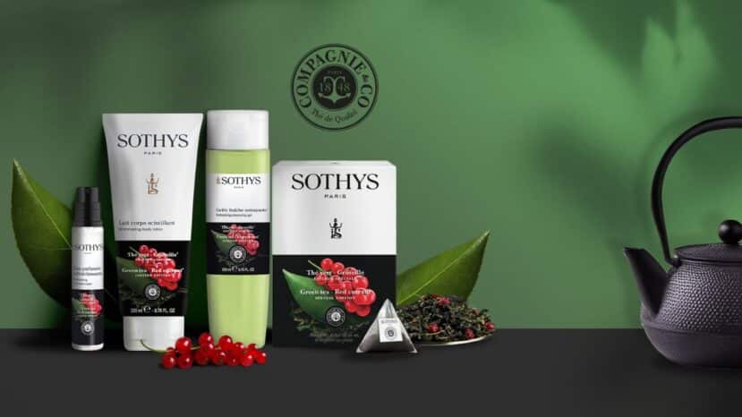 Sothys x Compagnie & Co launch Thé Vert & Groseille, a limited edition ...
