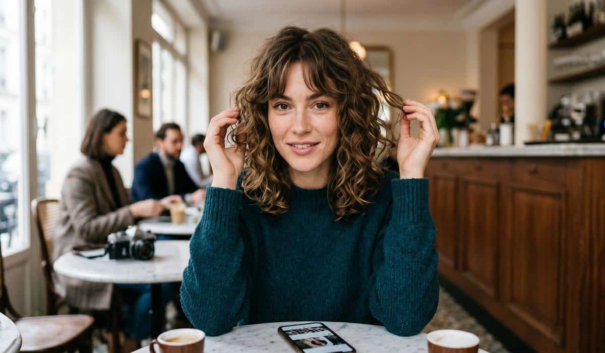 Allie Cut, the curly hairstyle worn by the heroine of *Off Campus* that ...