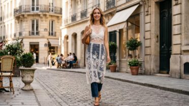 Fini la robe en dentelle réservée aux cérémonies, cet été elle se porte ...