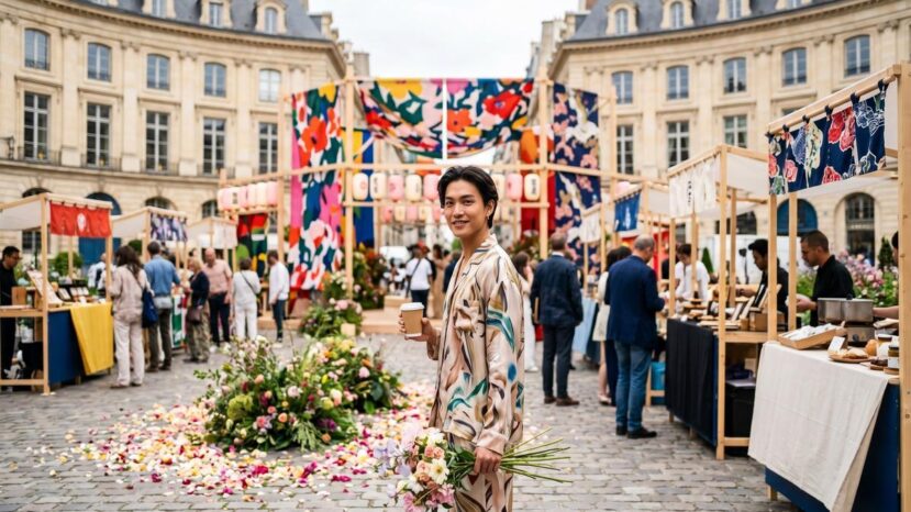 Kenzo is transforming the Place des Victoires into a pop-up Japanese ...